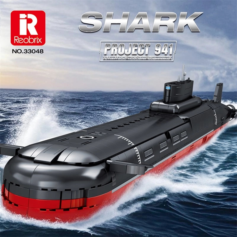 REOBRIX 33048 – Project 941 „Shark“ U-Boot (Typhoon-Klasse) – Mister Brixx